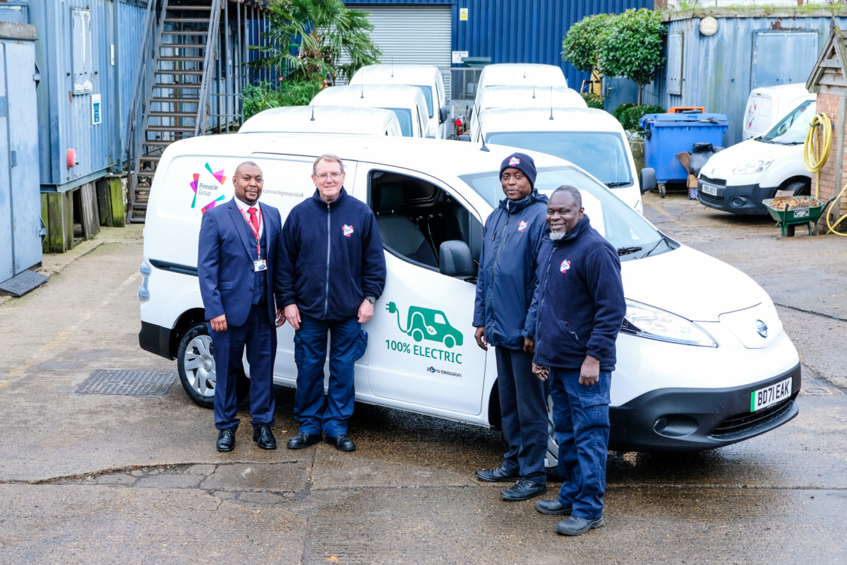Pinnacle Charges Towards Net Zero With Fleet of Electric Vehicles ...