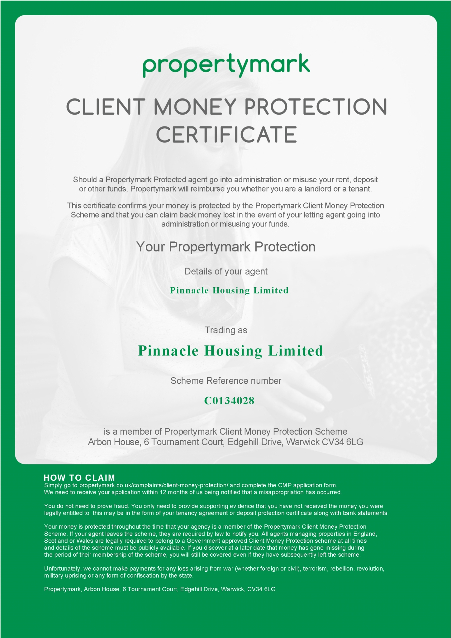 Client Money Protection - Pinnacle Group